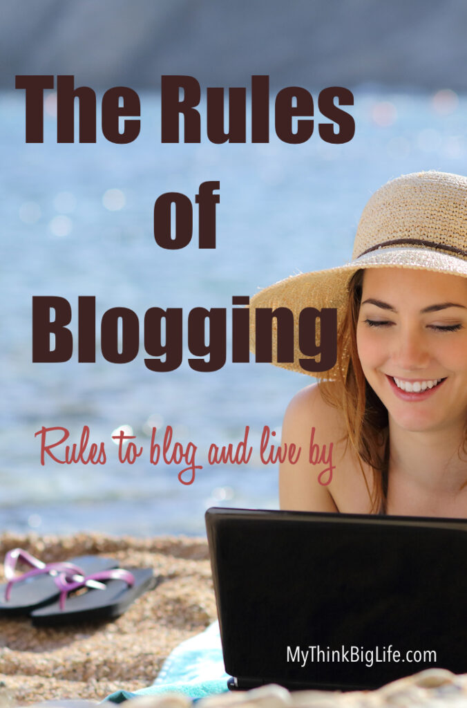 The Rules of Blogging Advice for the New Blogger