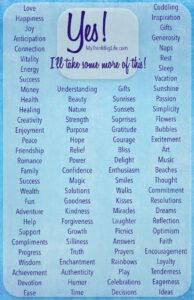 The Power of Saying Yes